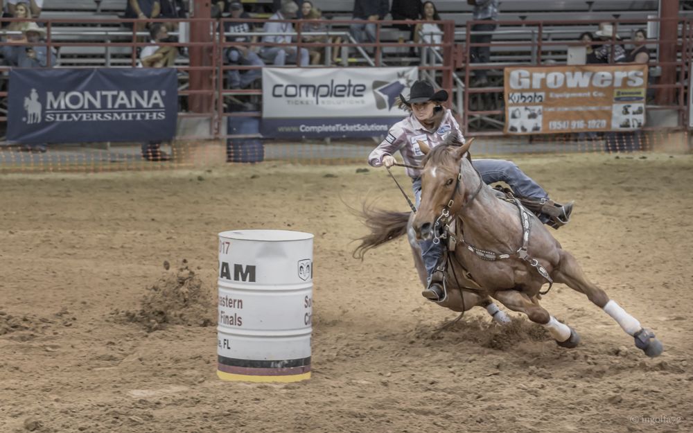 Rodeo "Barrel racing 3" Foto & Bild | fotos, world, horse Bilder auf ...