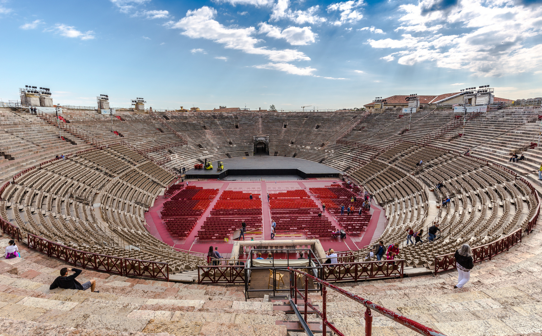 Römisches Amphitheater in Verona (1) Foto & Bild | italy, world, europe ...