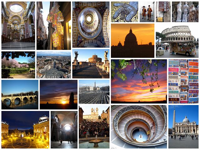 Rom Collage Foto & Bild | europe, italy, vatican city, s marino, italy ...