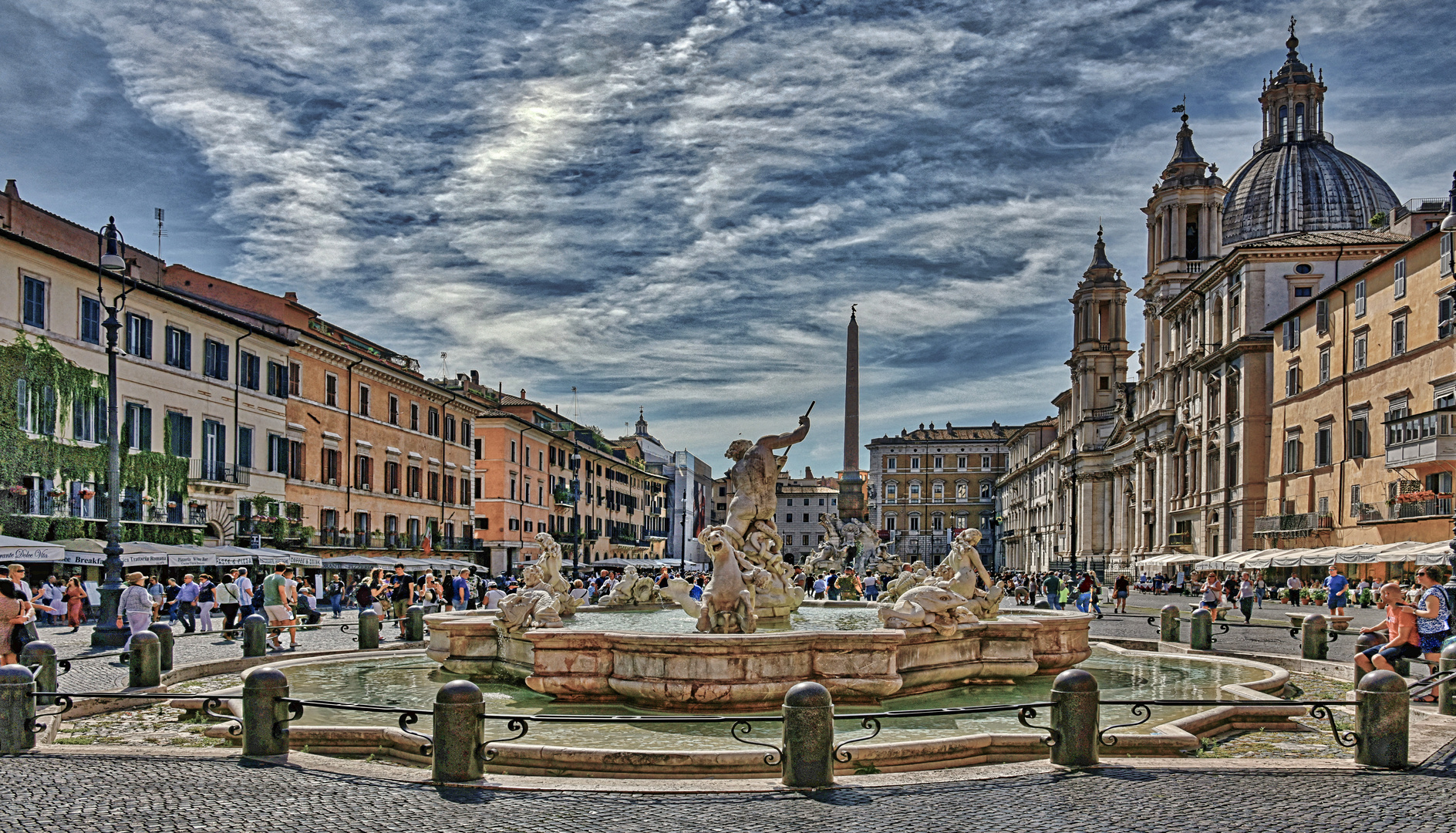 ROM - Piazza Navona - Foto & Bild | city, italy, street Bilder auf ...