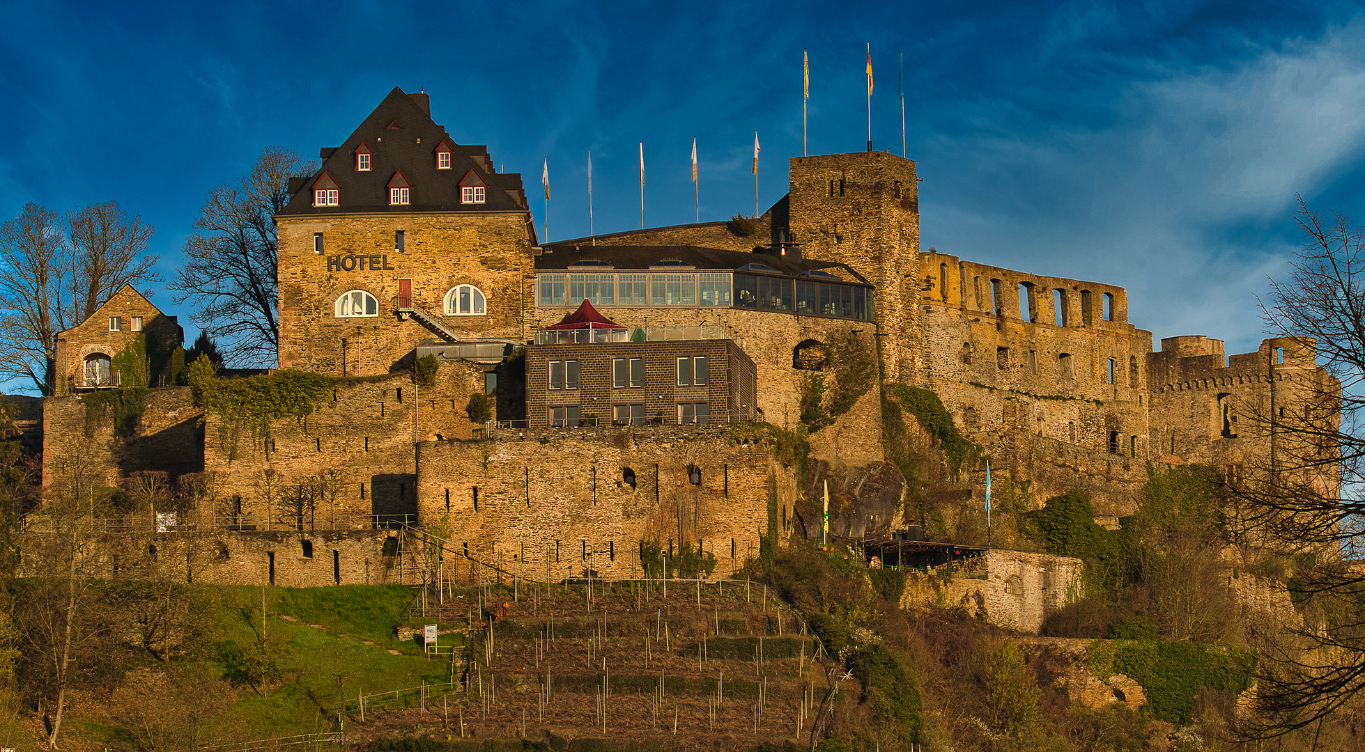 Romantik Hotel-Schloss Rheinfels Foto & Bild | world, schloss, rhein ...