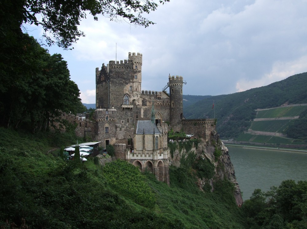 romantische Burg Rheinstein Foto & Bild | deutschland, europe ...
