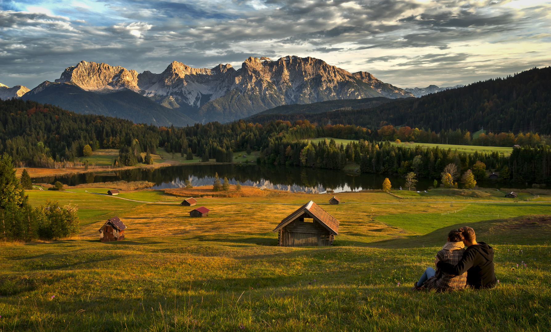 Romantischer Abend Foto & Bild | deutschland, europe, bayern Bilder auf ...