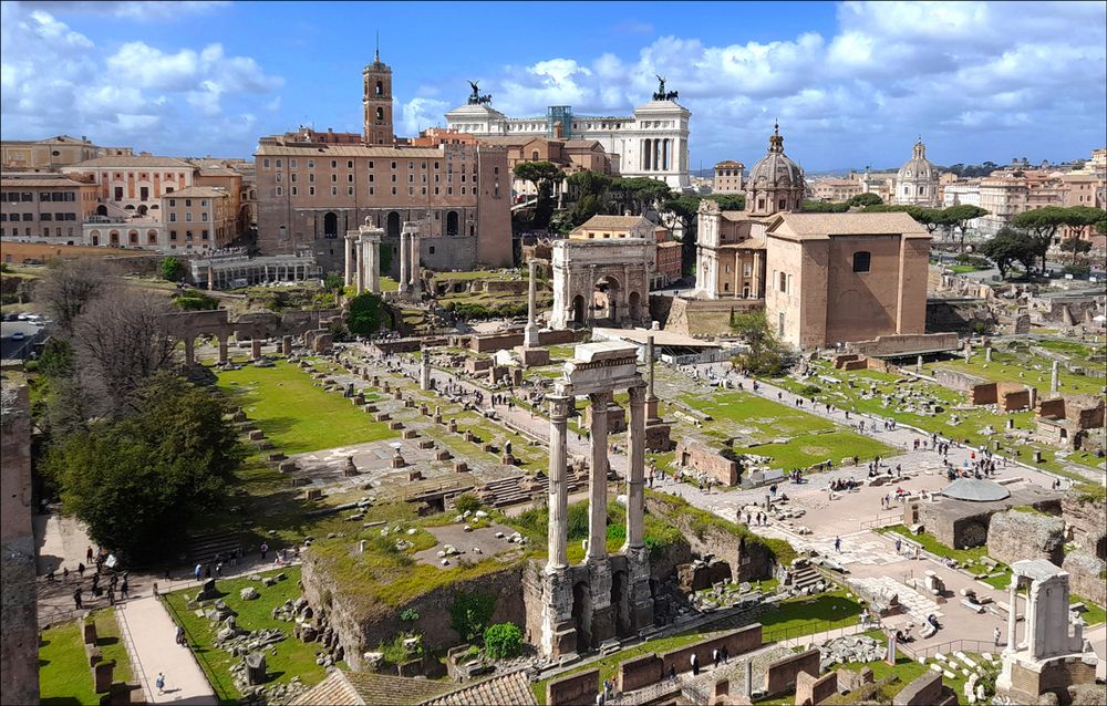 Rome:Roman Forum photo & image | europe, italy, vatican city, s marino ...