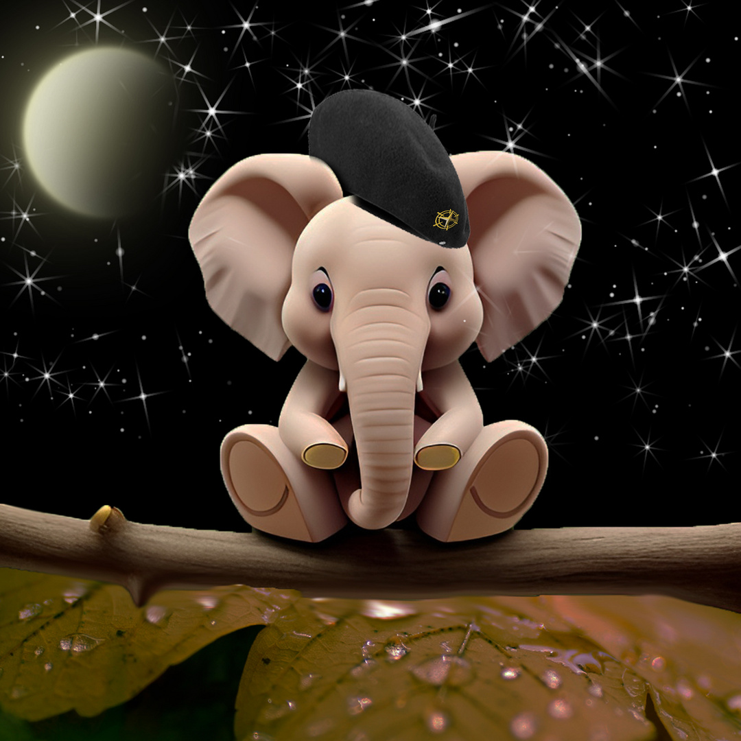 Rosa Elefant Foto & Bild | ki-generierte bilder, ki - montagen, ki - natur Bilder auf fotocommunity