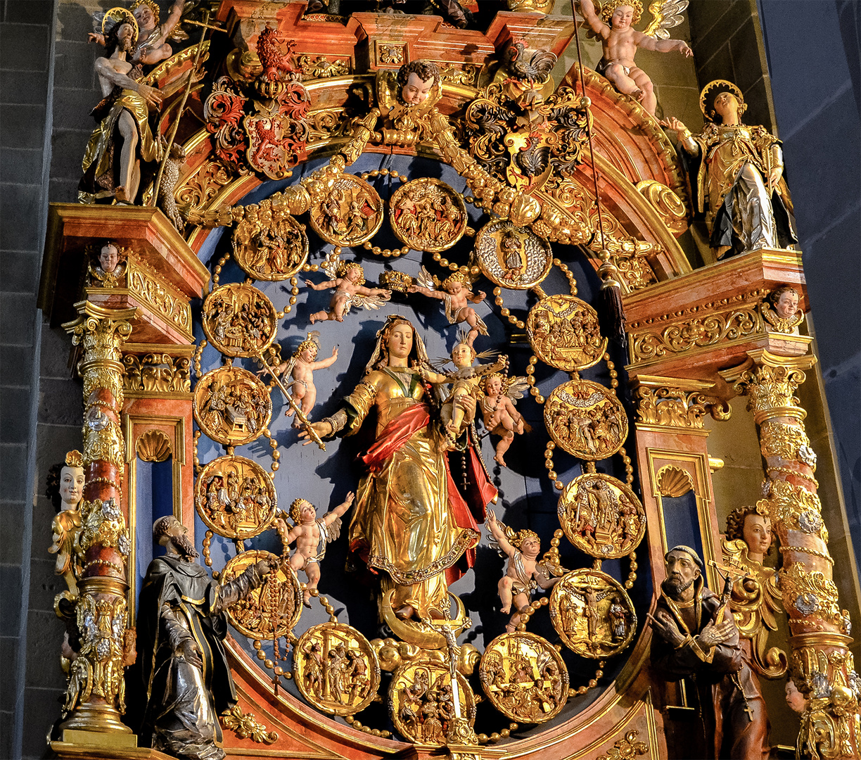 Rosenkranz-Altar Foto & Bild | architektur, deutschland, europe Bilder ...