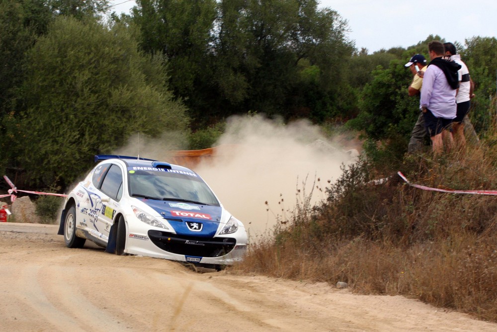 Rossetti su peugeot 207 super 2000 - rally costa smeralda Foto ...