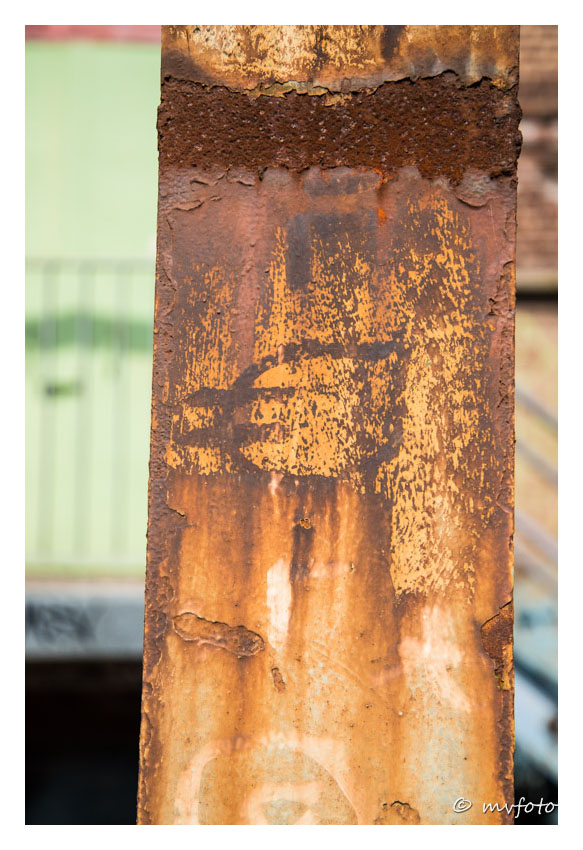 Rost gibt es überall und meist zaubert er ein schönes Farbspiel Foto ...