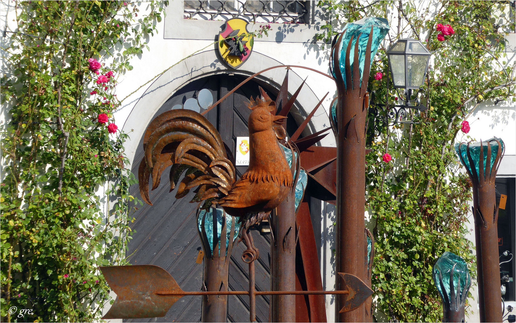 Rostige Gartendeko Foto & Bild | world, gruppe, rost Bilder auf ...