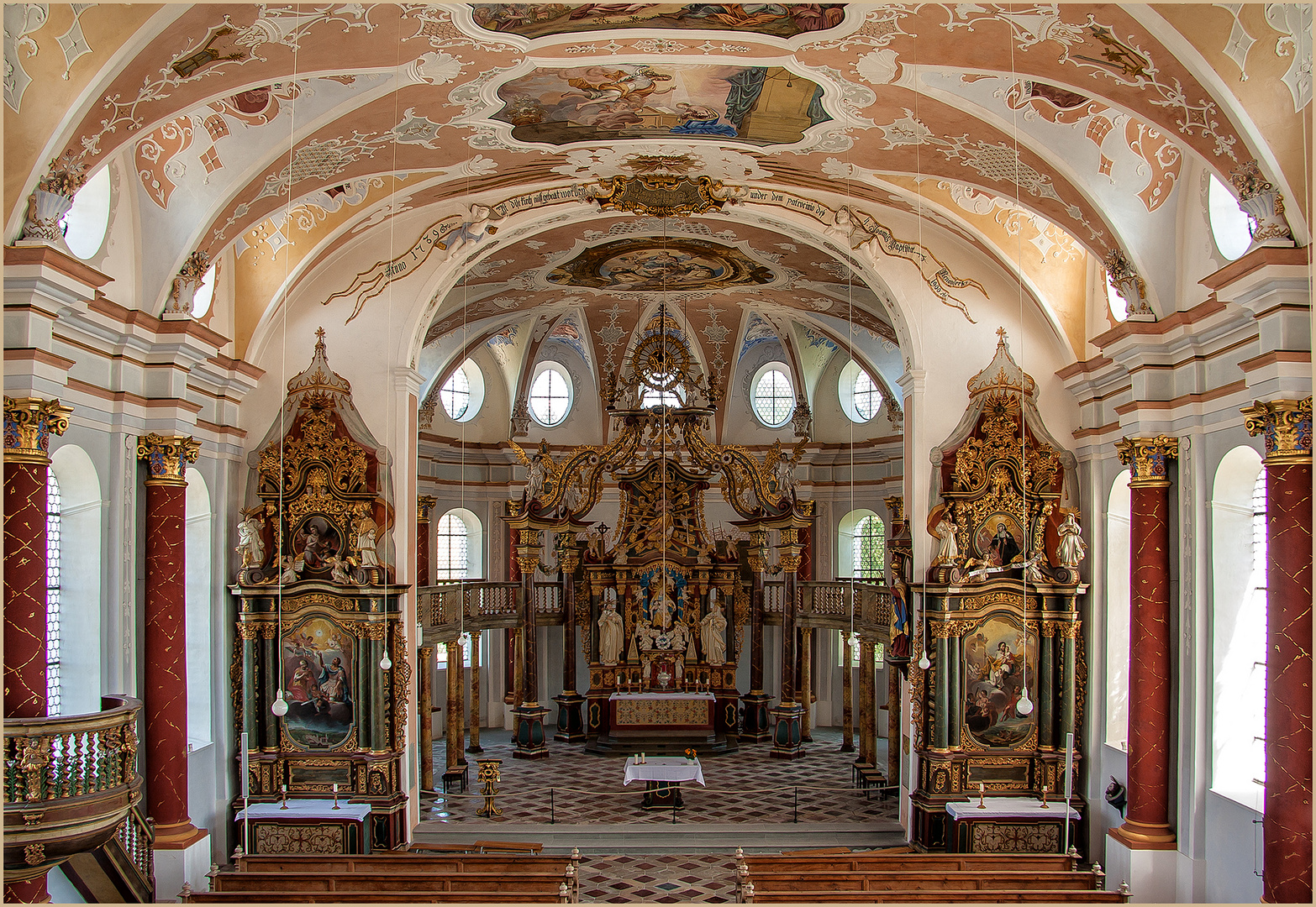 ROT AN DER ROT- BRUDERSCHAFTSKIRCHE ST. JOHANN BAPTIST. Foto & Bild | architektur, sakralbauten ...