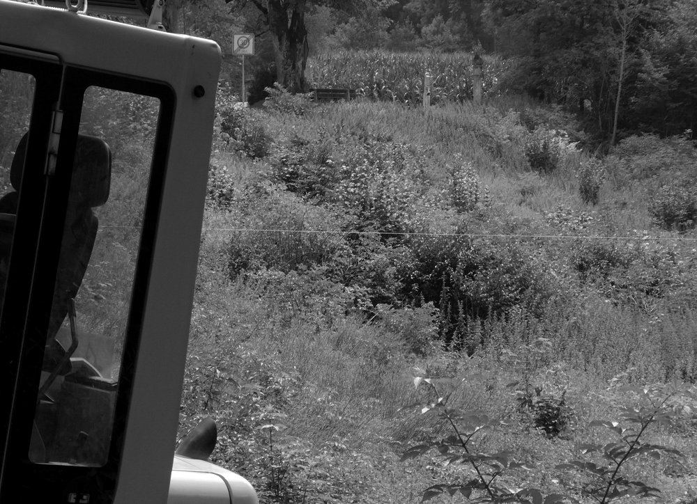 Rote Linie Foto & Bild | landschaften, bagger, bayern Bilder auf ...