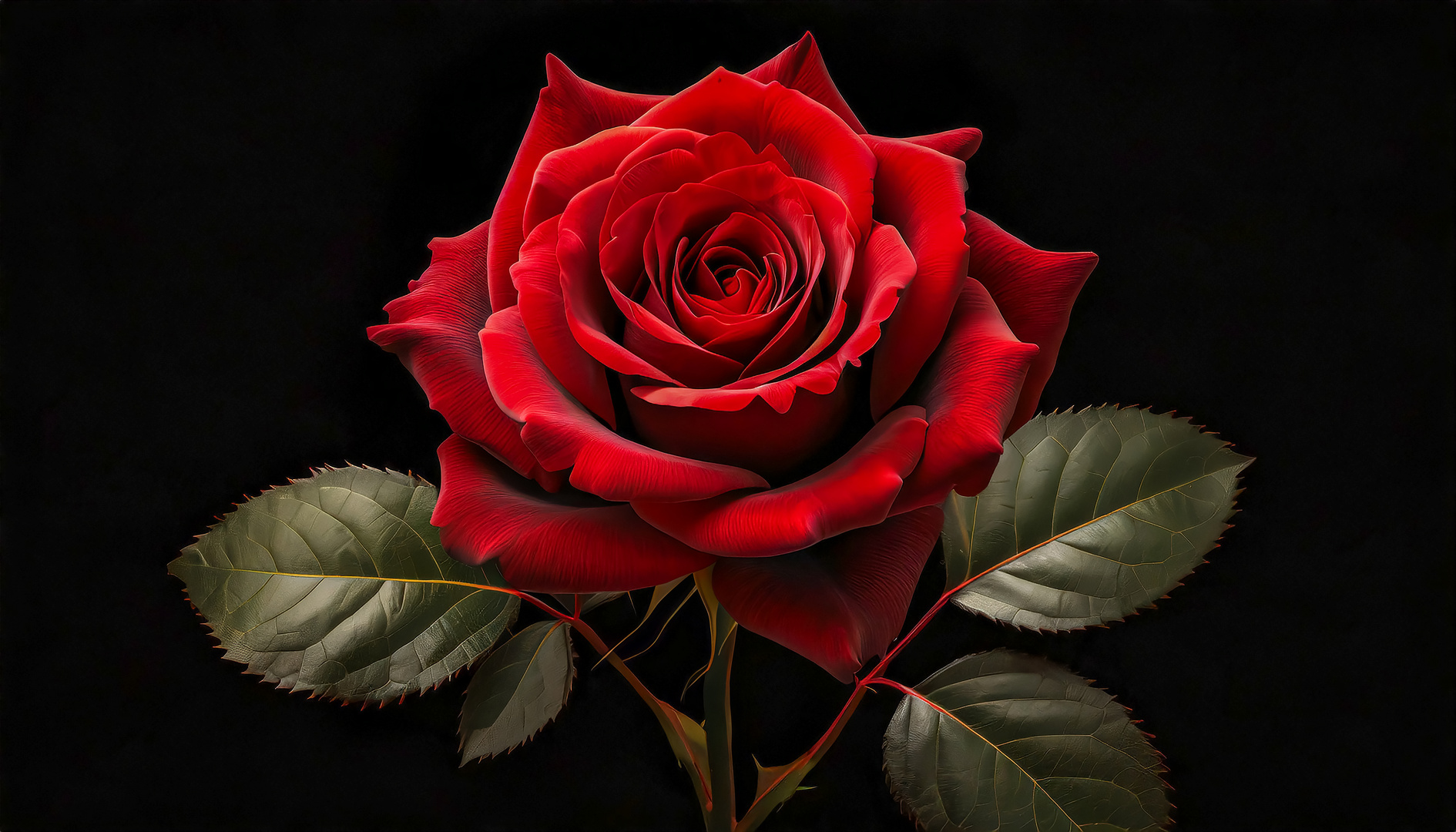 Rote Rose Foto & Bild | ki-generierte bilder, ki - natur, ki - pflanzen ...