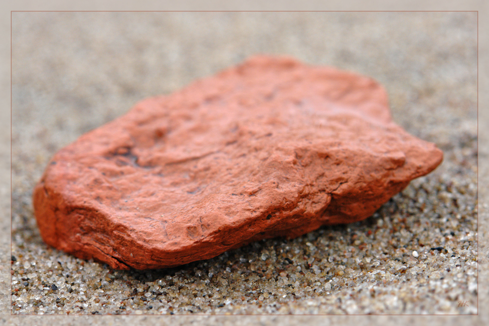 Roter Stein Foto & Bild | sonstiges, steine & mineralien, strandgut ...
