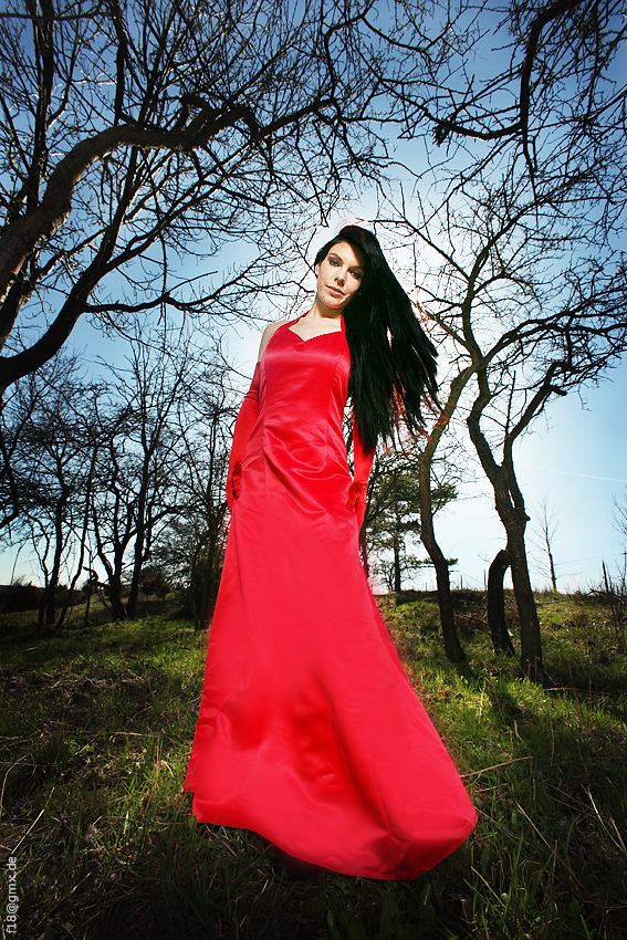 rotes kleid Foto & Bild | erwachsene menschen, menschen Bilder auf ...