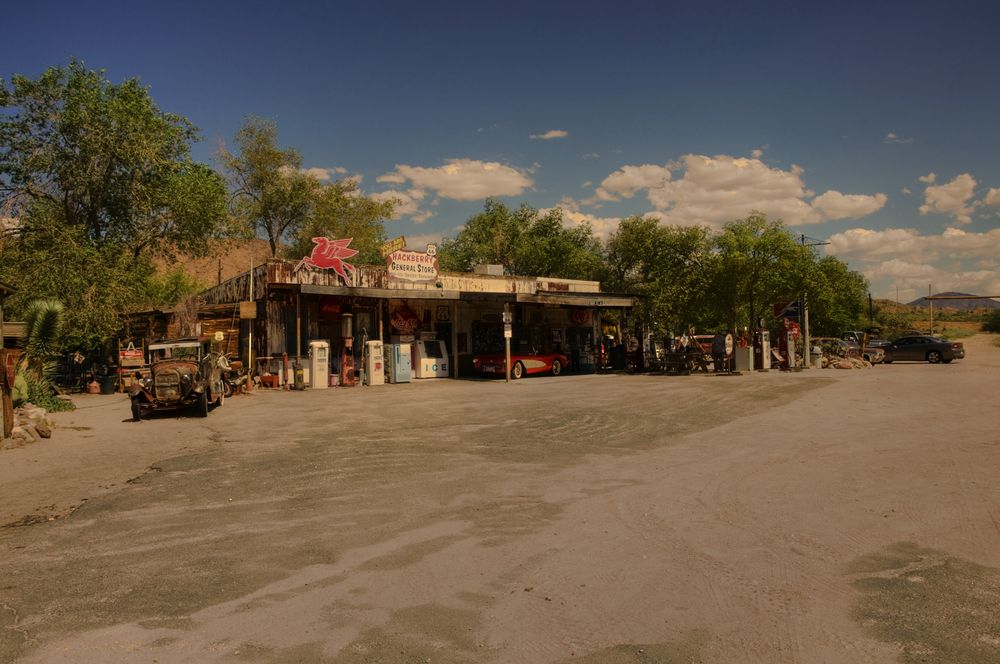 Route 66, Hackberry General Store Foto & Bild | north america, united ...