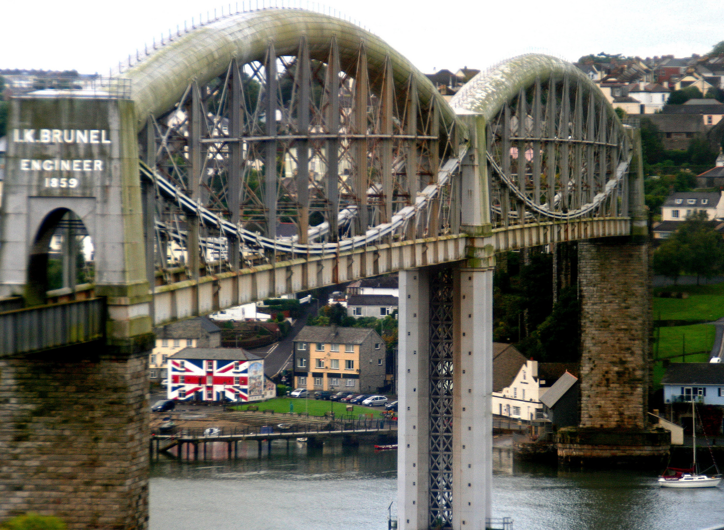 Royal Albert Bridge Foto & Bild | world, bus, cornwall Bilder auf ...