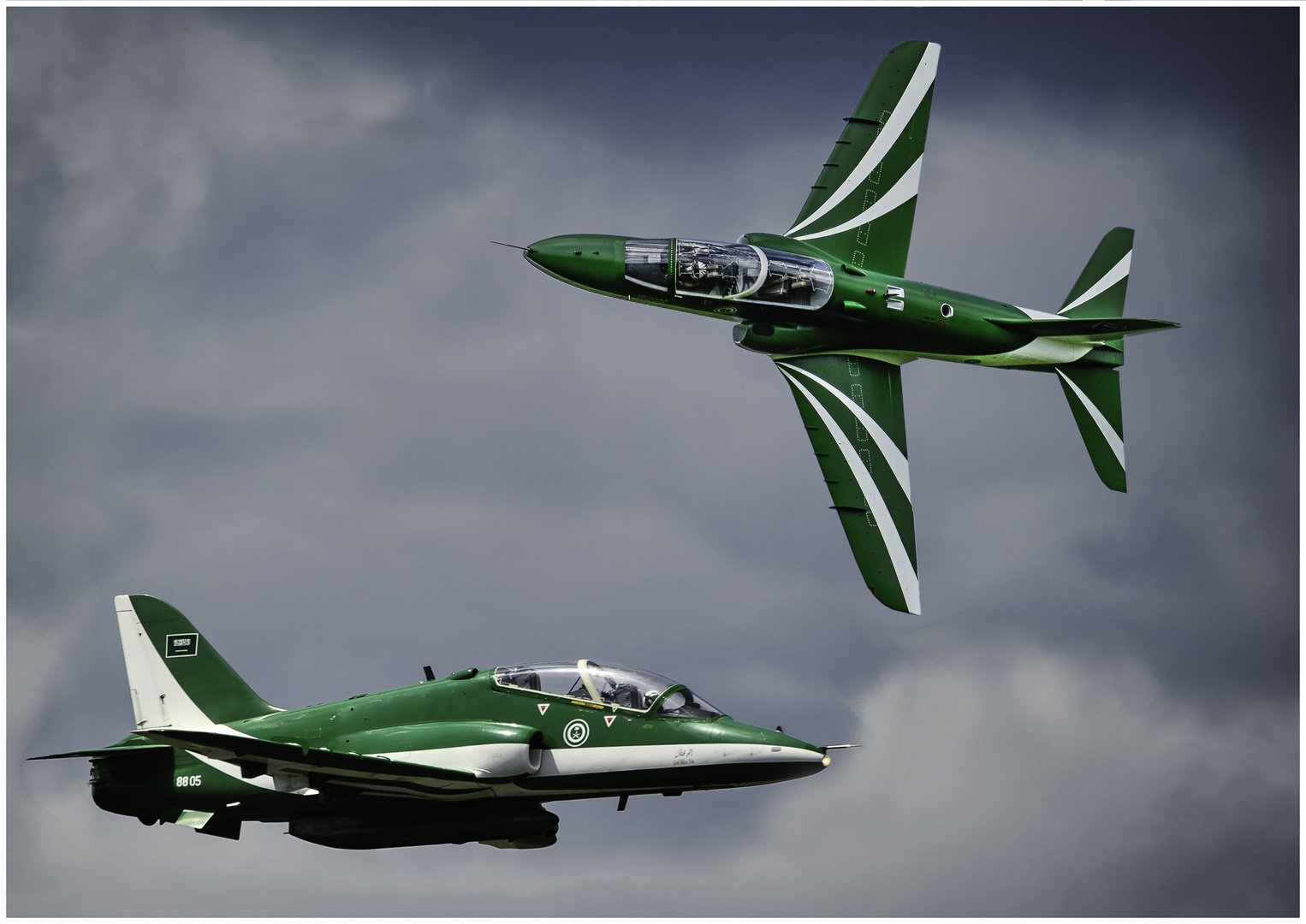 Royal Saudi Hawk Foto & Bild | airplane, verkehr, technik Bilder auf ...