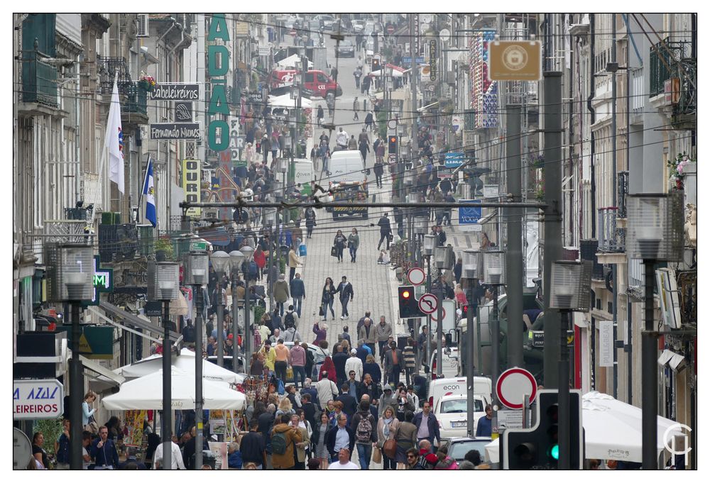 Rua de Santa Catarina in Porto Foto & Bild | city, street, world Bilder auf fotocommunity