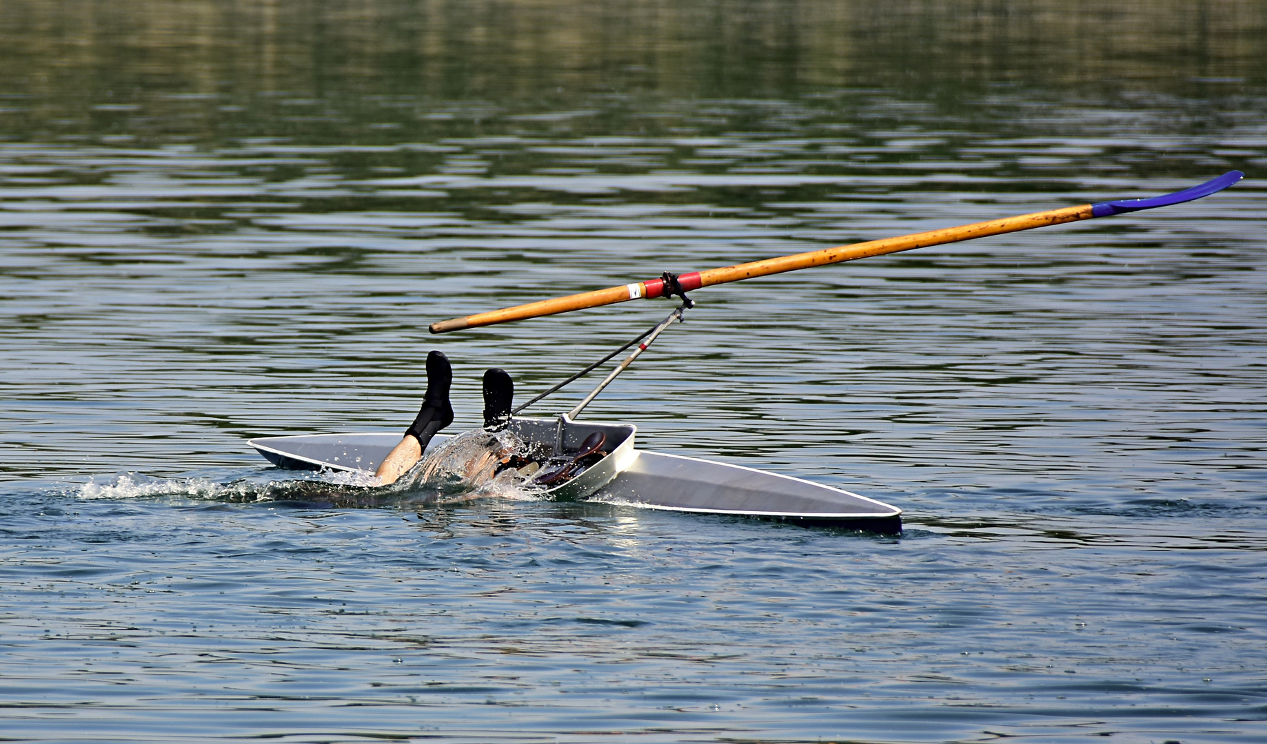 Rudern - aller Anfang ist schwer Foto & Bild | sport, wasser, einer ...