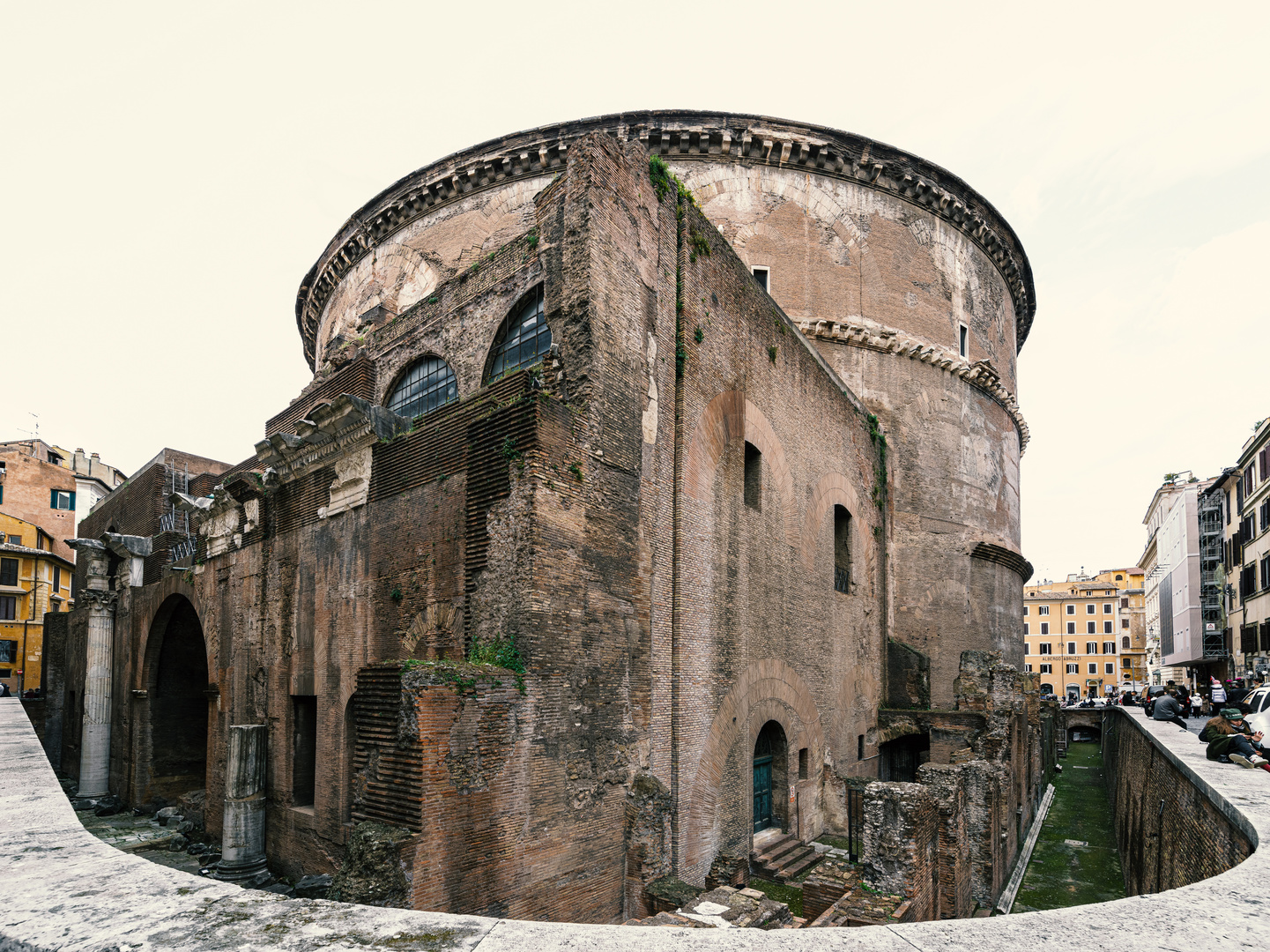Rückseite des Pantheon Foto & Bild | italy, world, architektur Bilder auf fotocommunity
