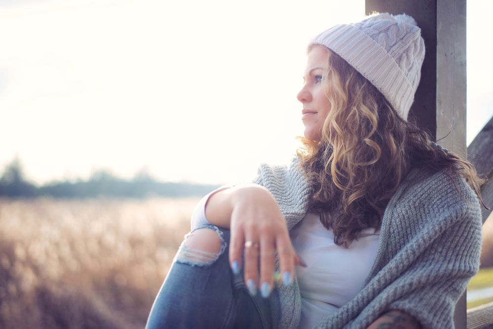 Ruhe genießen Foto & Bild | erwachsene, portrait, portrait frauen ...