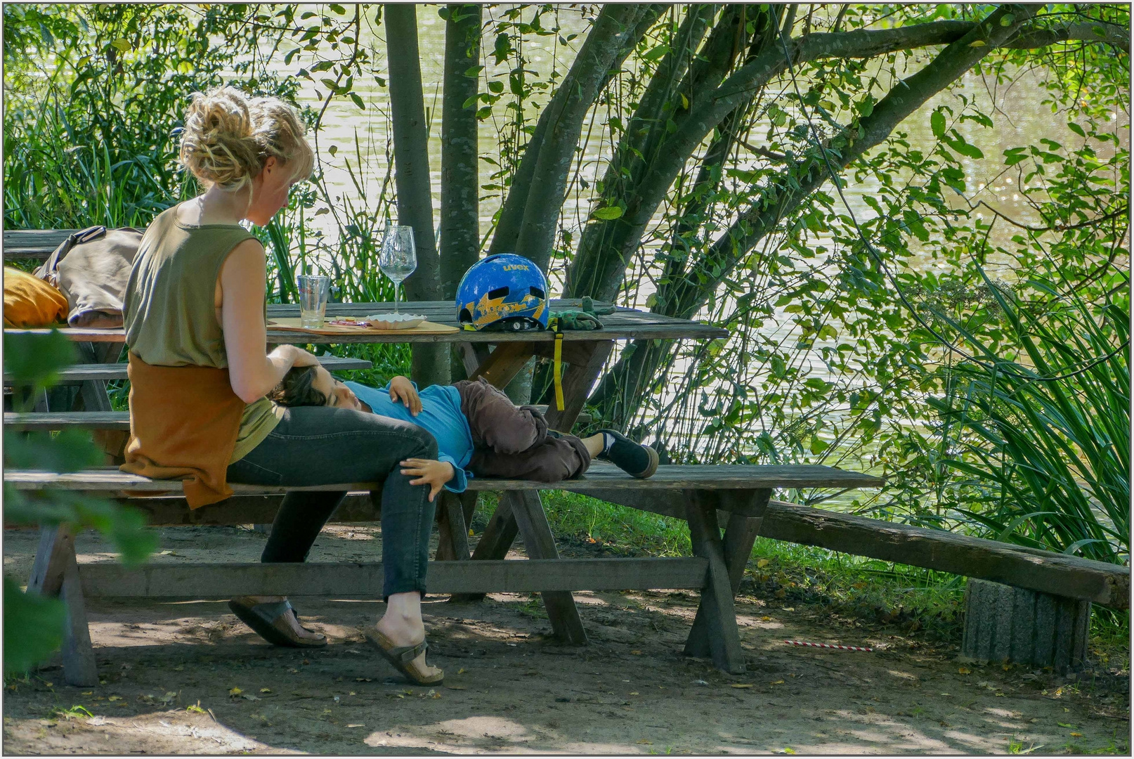 Ruhepause Foto & Bild | people, street, youth Bilder auf fotocommunity