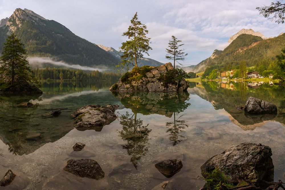 Ruhiger Morgen Foto & Bild | landschaft, sommer, natur Bilder auf ...