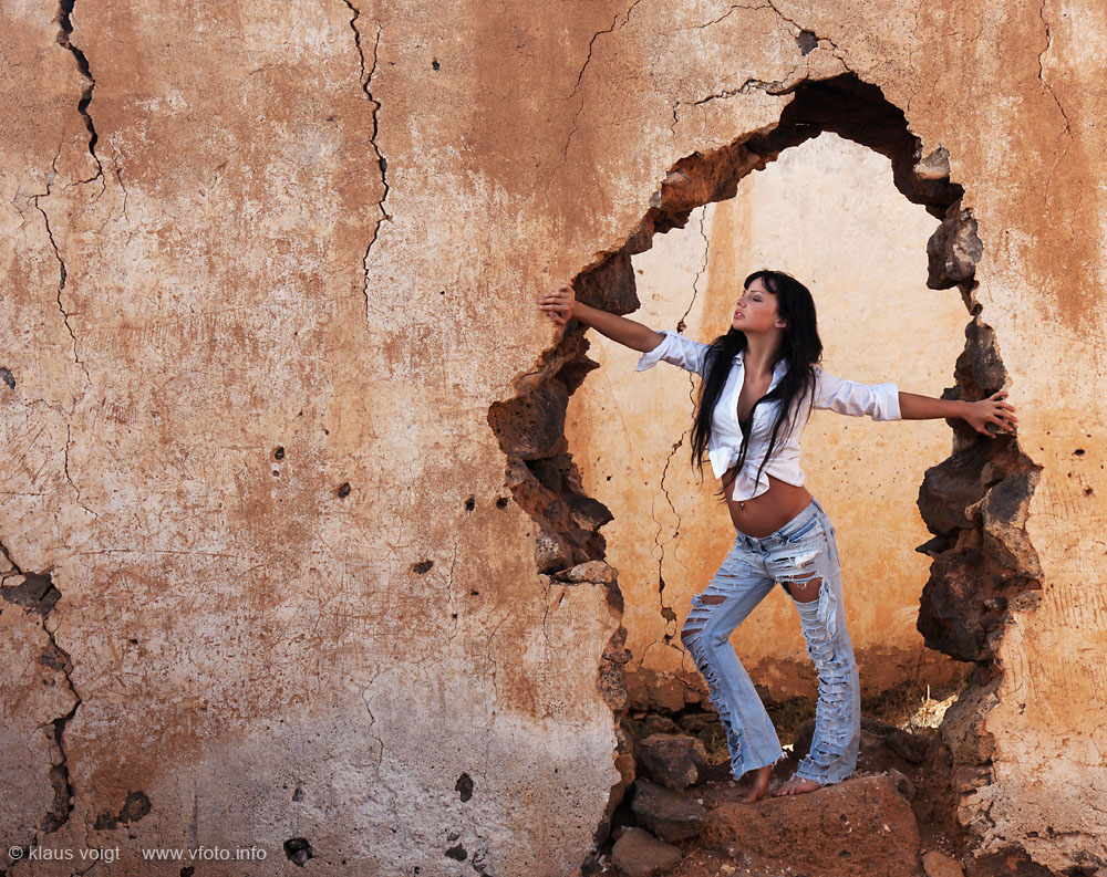 Ruine Foto & Bild | fashion, jeans, lanzarote Bilder auf fotocommunity
