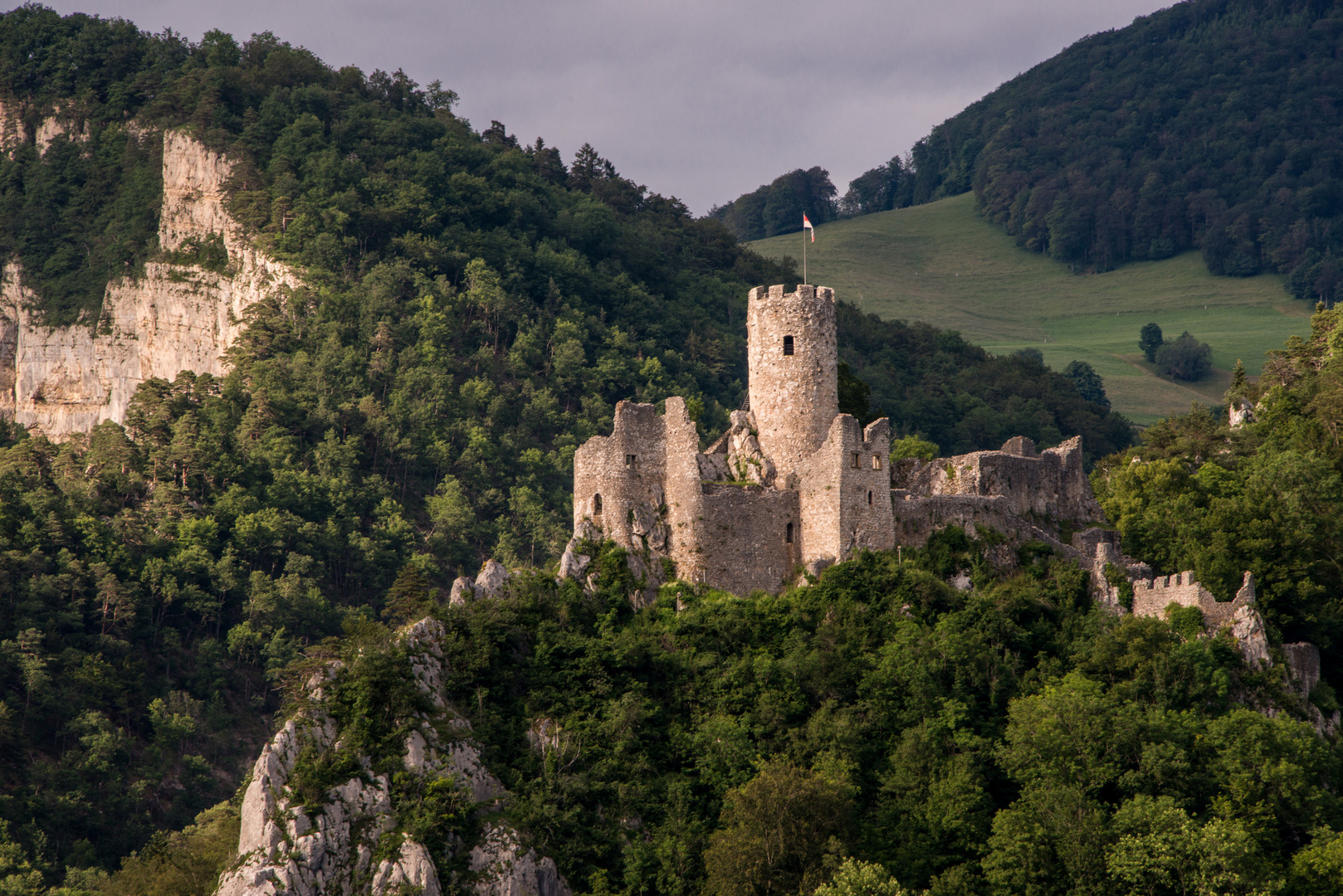 Ruine Neu-Falkenstein | Balsthal Foto & Bild | städte reisen, schloss ...