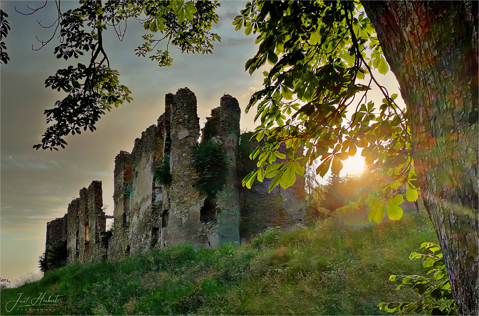 Ruine Perwarth ... Foto & Bild | fotos, spezial, sonnenuntergang Bilder ...