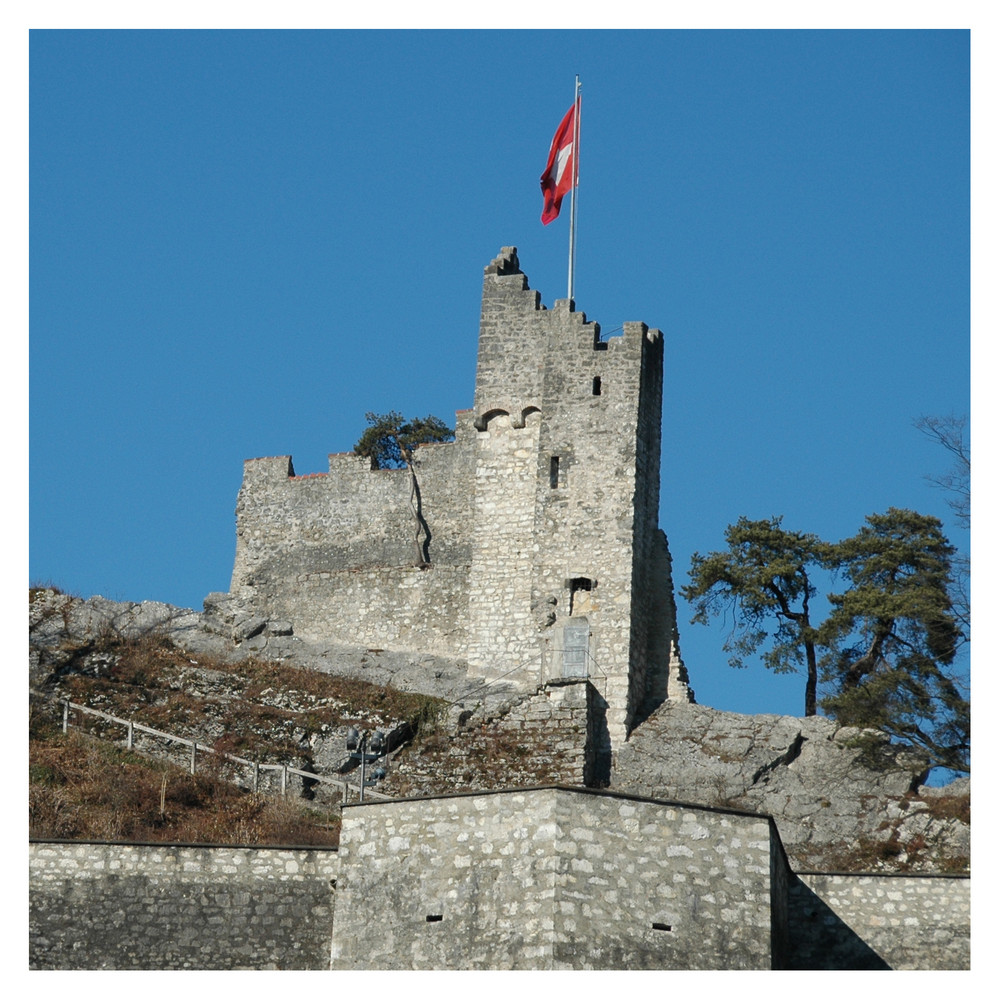 Ruine Stein in Baden (Kanton Aargau) Foto & Bild | architektur, schlösser & burgen, profanbauten ...