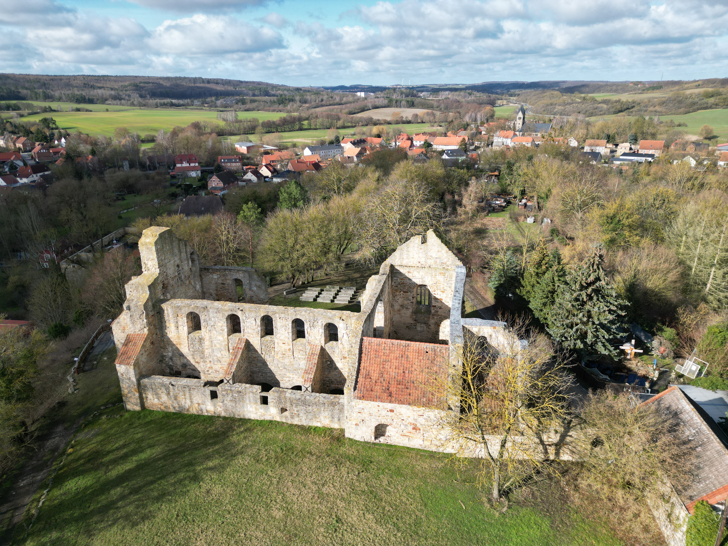 Ruine Stiftskirche Walbeck Foto & Bild | architektur, landschaft ...