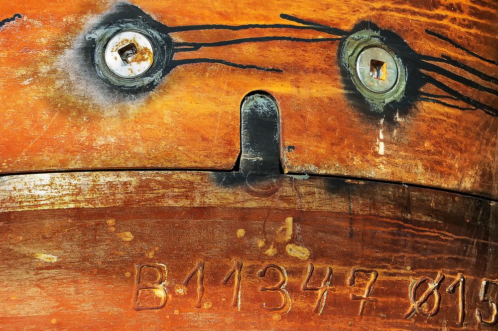 Rusty face Foto & Bild | marodes, rostart, rost im detail , specials ...