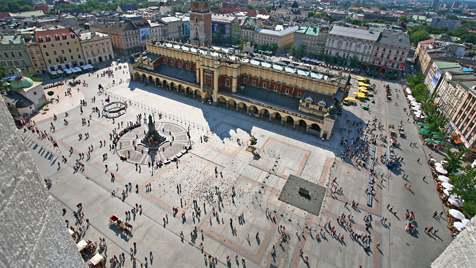 Rynek Glówny / Grand Square, Kraków / PL Foto & Bild | europe, poland ...