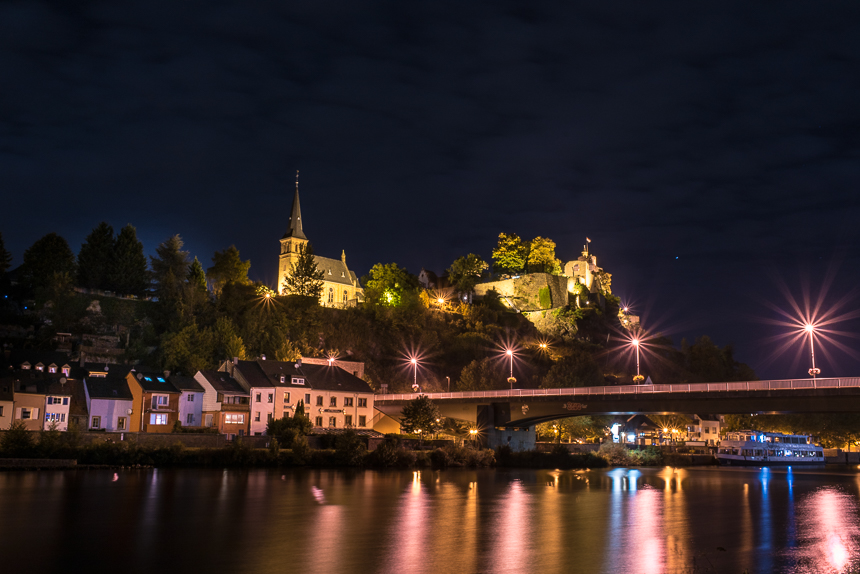 Saarburg bei Nacht Foto & Bild | world, deutschland, saarland Bilder auf fotocommunity