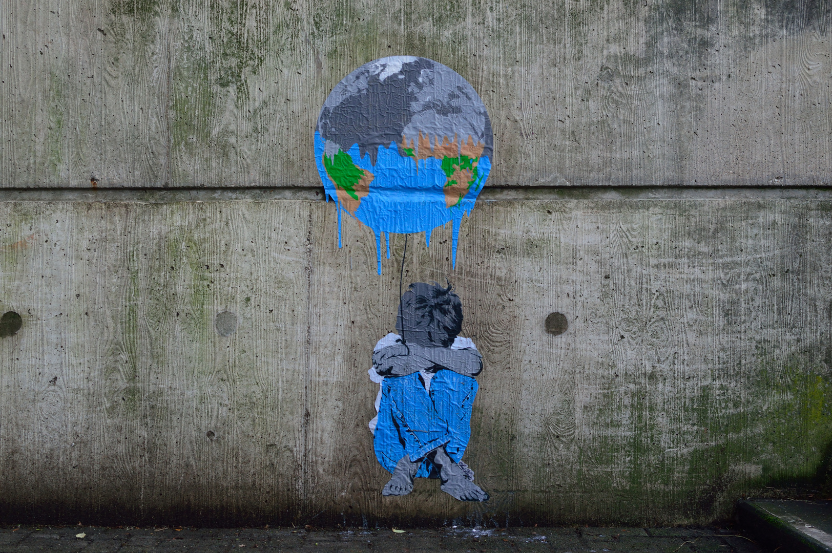 sad world Foto & Bild | streetart, graffiti & tags, kunstfotografie ...