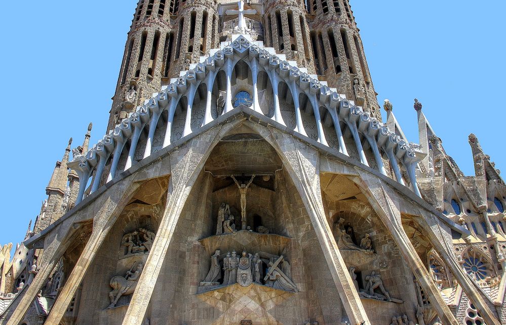 Sagrada Familia ( Detail-Ansicht ) Foto & Bild | spain, world, kirche Bilder auf fotocommunity