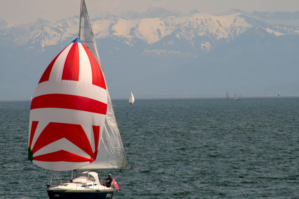 Sailing am Bodensee... Foto & Bild | sport, segel- surf ...