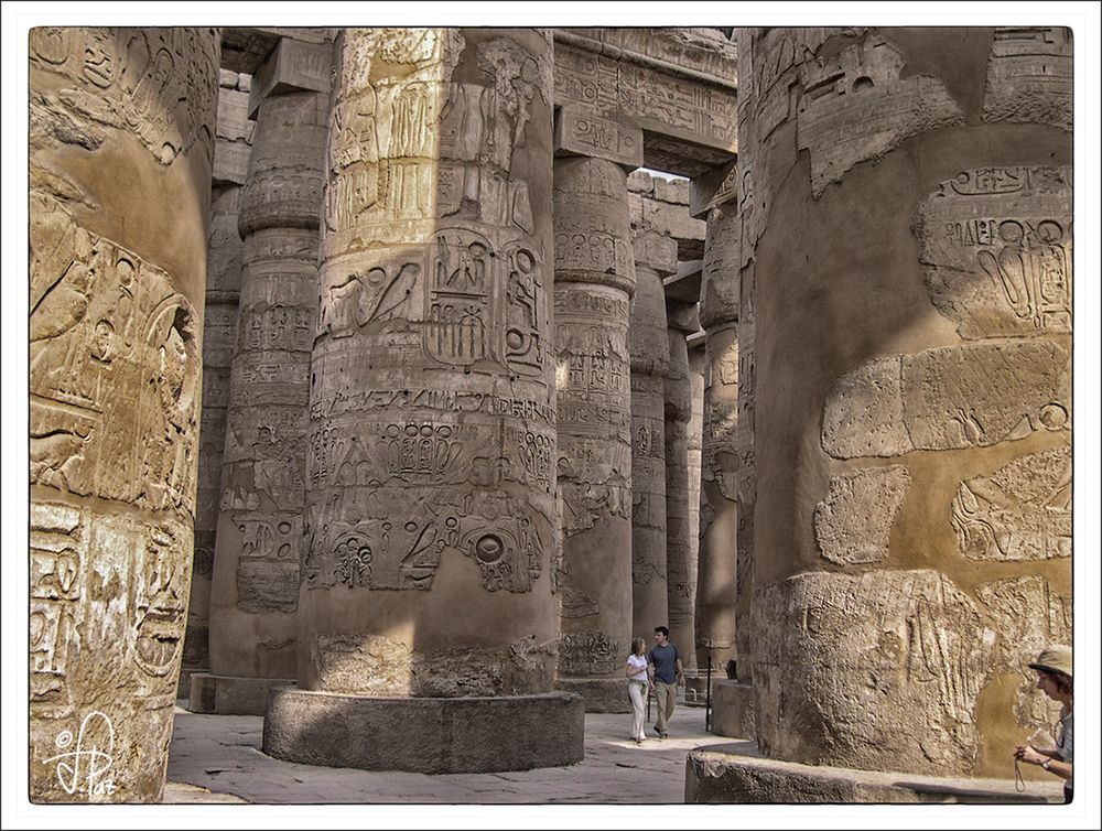 Sala hipostila Karnak Imagen & Foto | corrección digital, digiart Fotos ...