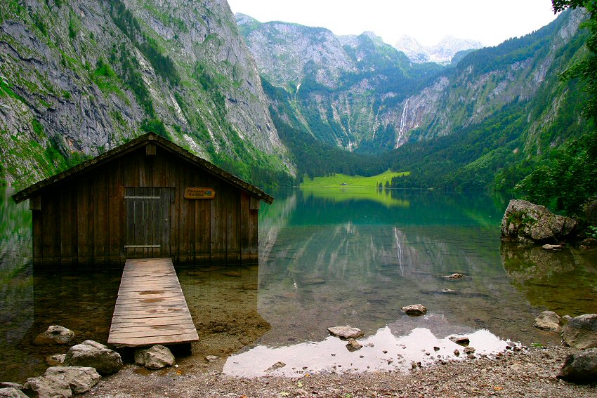 Salet am Königssee 2 Foto & Bild | landschaft, wasserfälle, bach, fluss ...