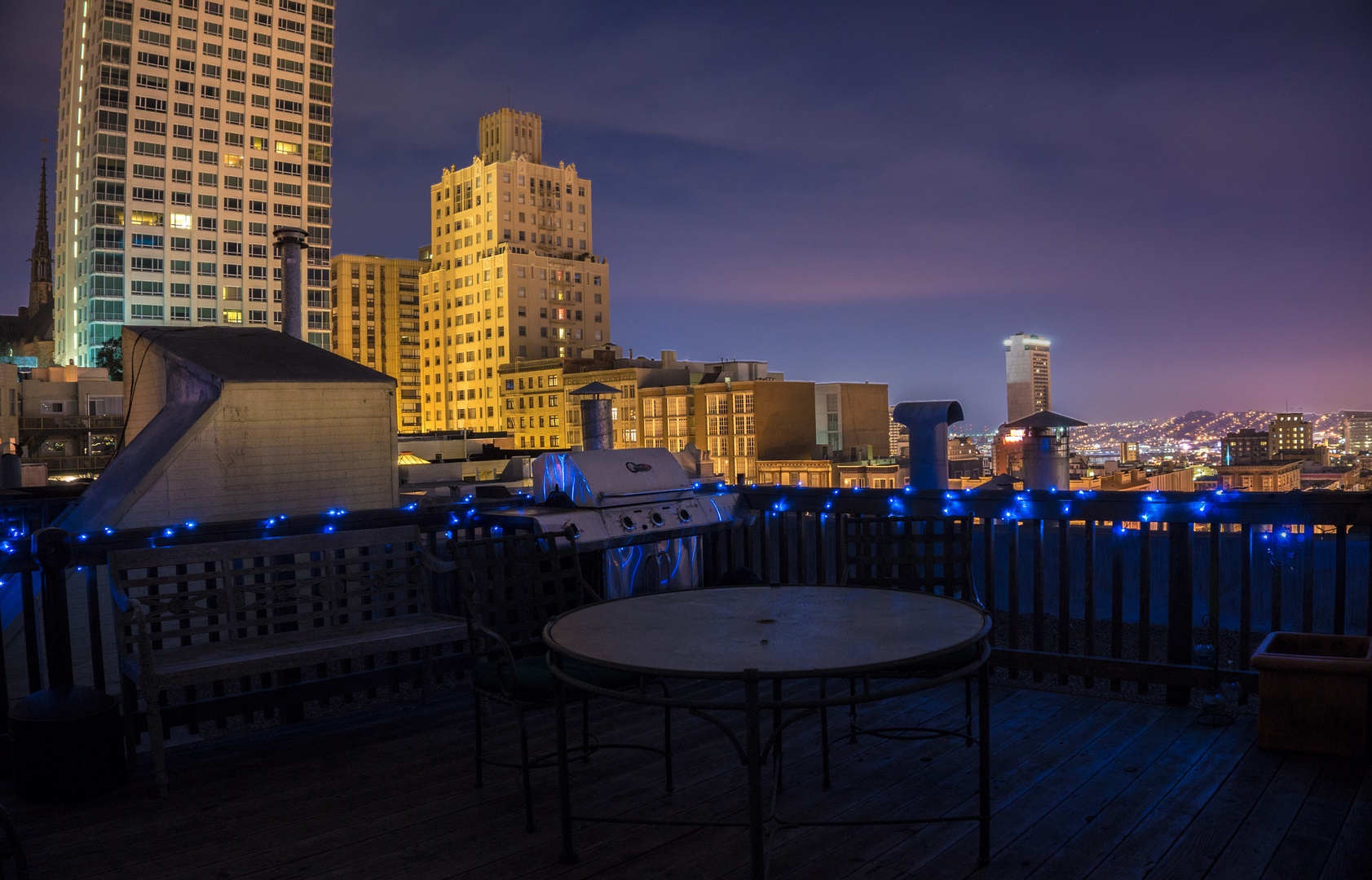 San Francisco Roof Top View Nob Hill Foto & Bild | north america ...