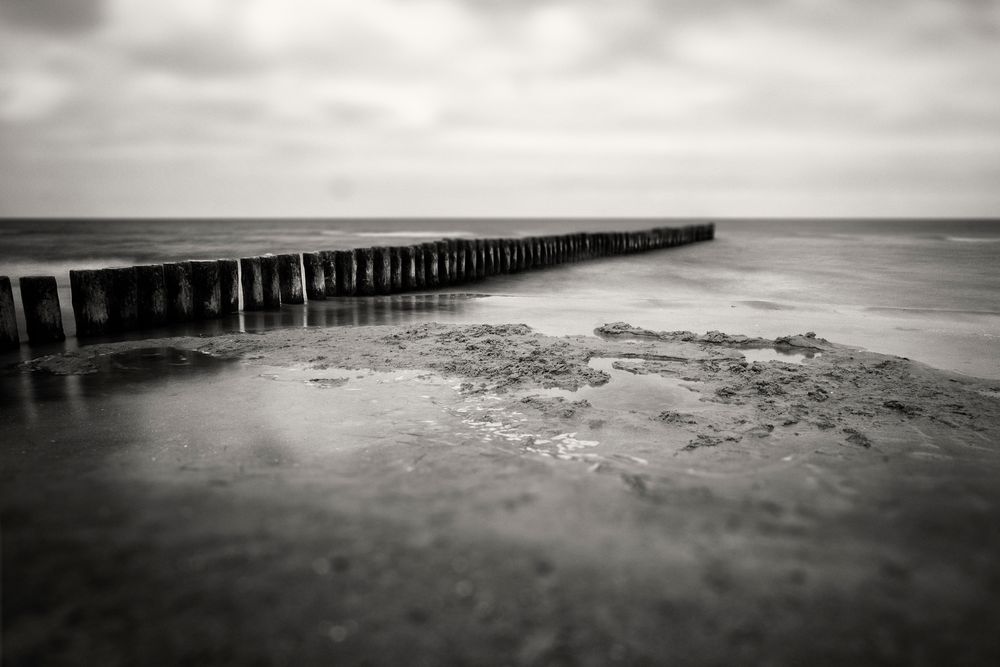 Sandbank Foto & Bild | monochrom, bearbeitungs - techniken, fotos Bilder auf fotocommunity