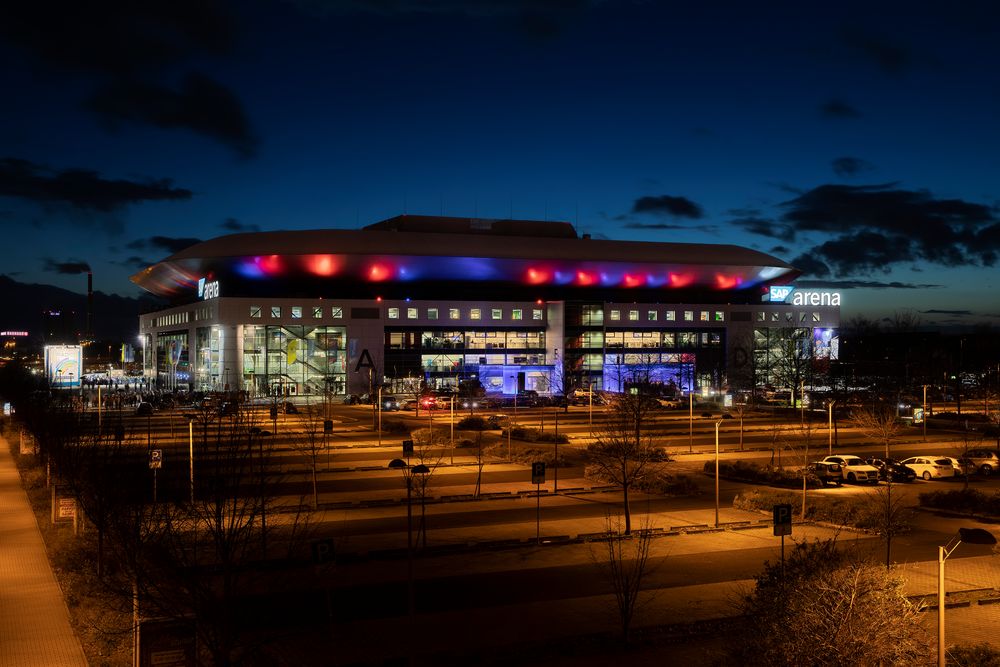 SAP Arena Mannheim Foto & Bild | architektur, deutschland, europe ...