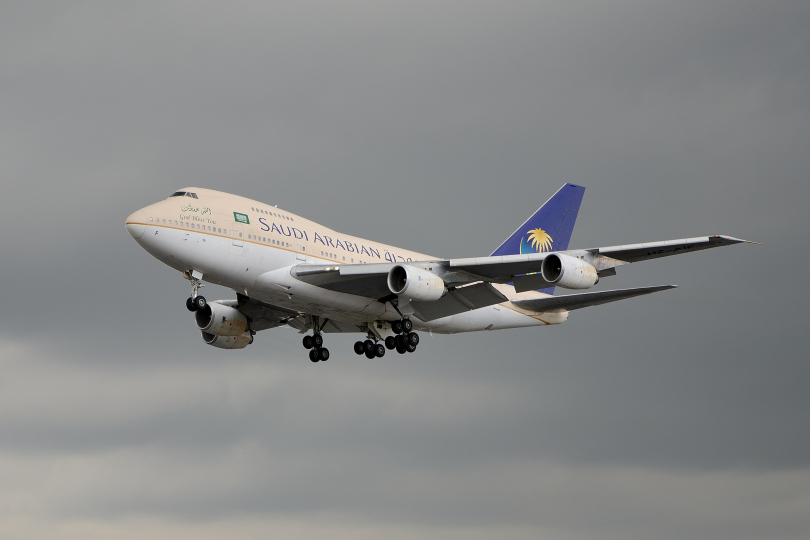 Saudi Jumbo 747SP Foto & Bild | luftfahrt, passagiermaschinen, verkehr ...