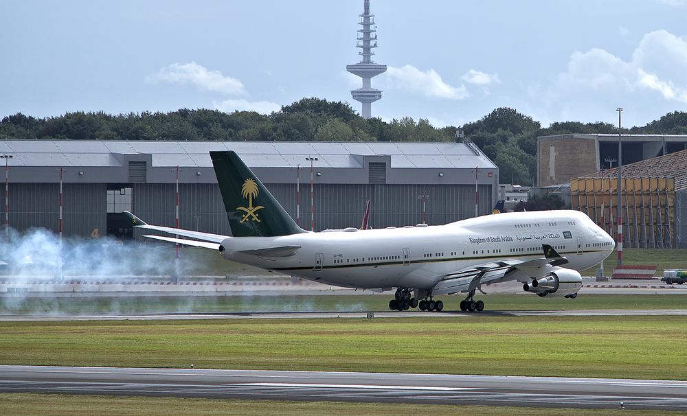 Saudia Royal Fleet Boeing 747-468 Foto & Bild | luftfahrt ...