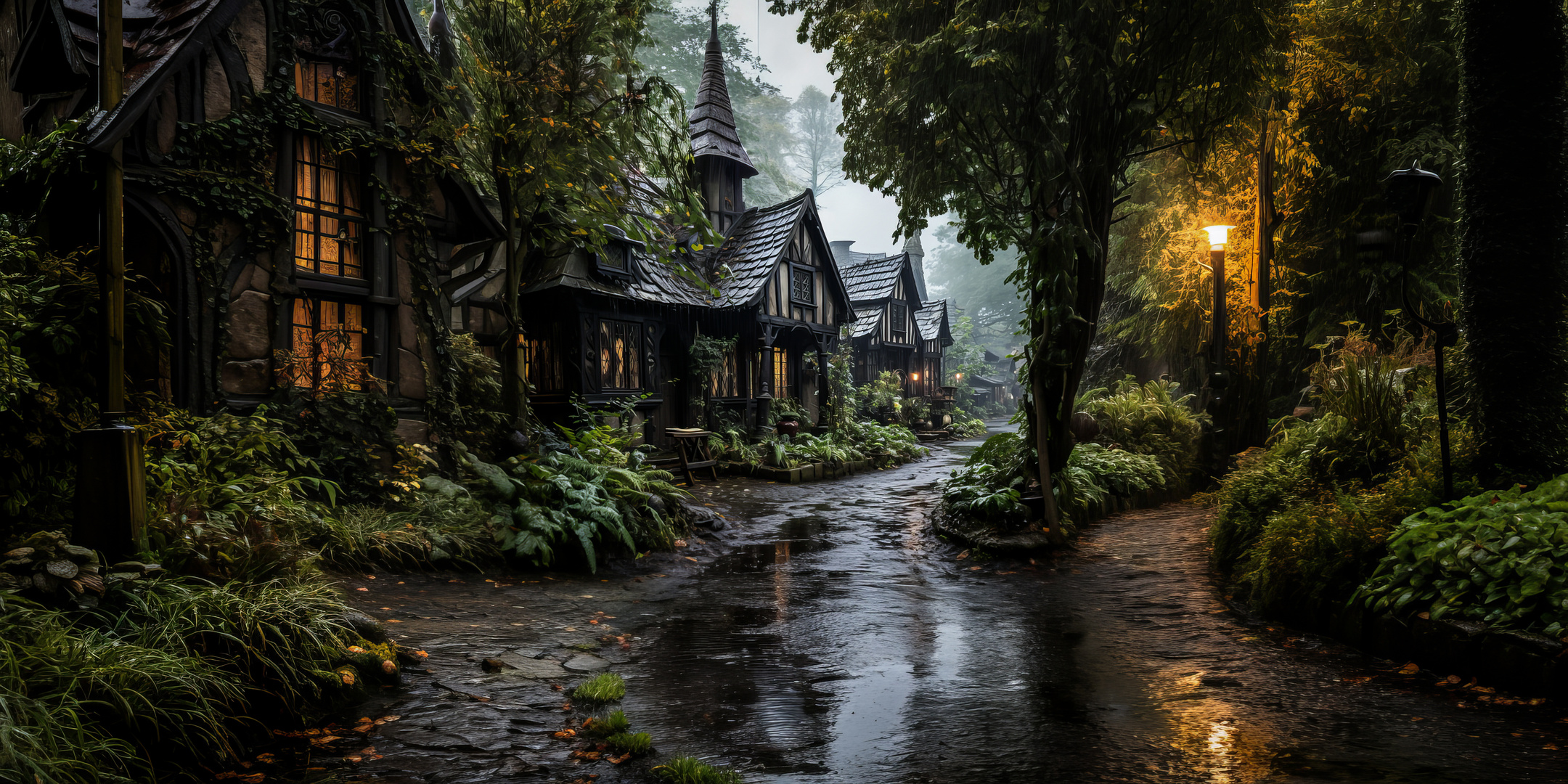 Sauwetter in Kuckuckshausen Foto & Bild | art, wald, regen Bilder auf fotocommunity