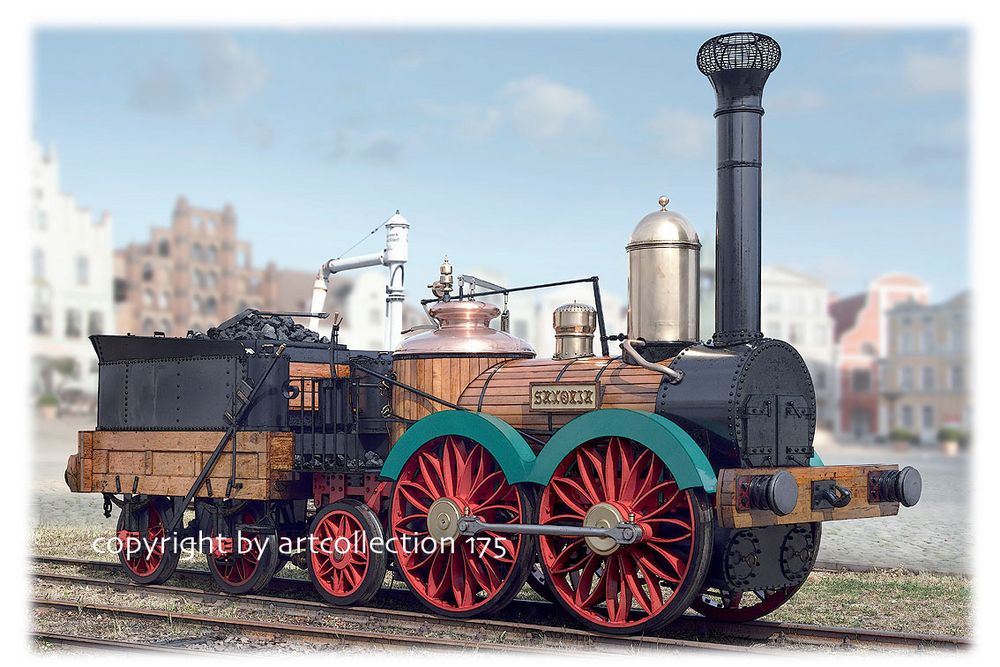 Saxonia Foto & Bild | dampf-, diesel- und e-loks, eisenbahn, verkehr ...