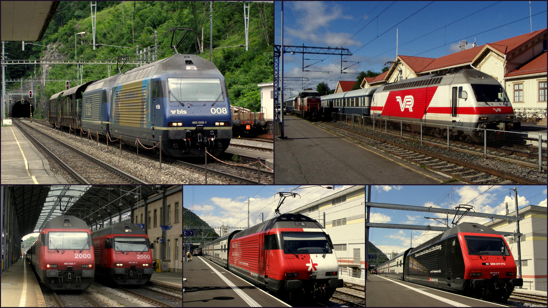 SBB Baureihe Re 460 Foto & Bild | dampf-, diesel- und e-loks, eisenbahn ...