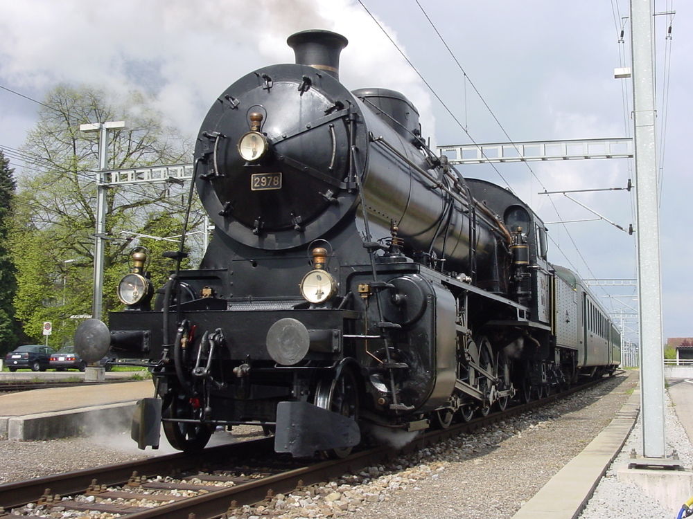 SBB Historic C 5/6 bei Dottikon-Dintikon Foto & Bild | züge, eisenbahn ...