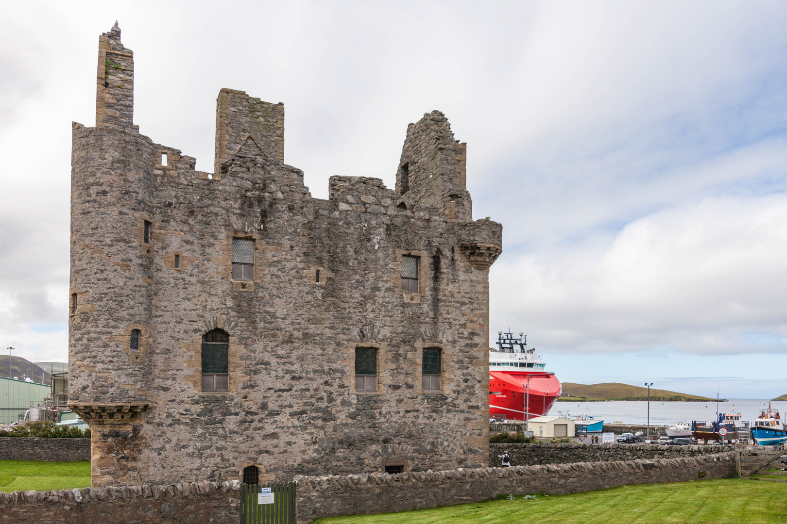 Scalloway-Castle Foto & Bild | großbritannien, europe, burgruine Bilder ...